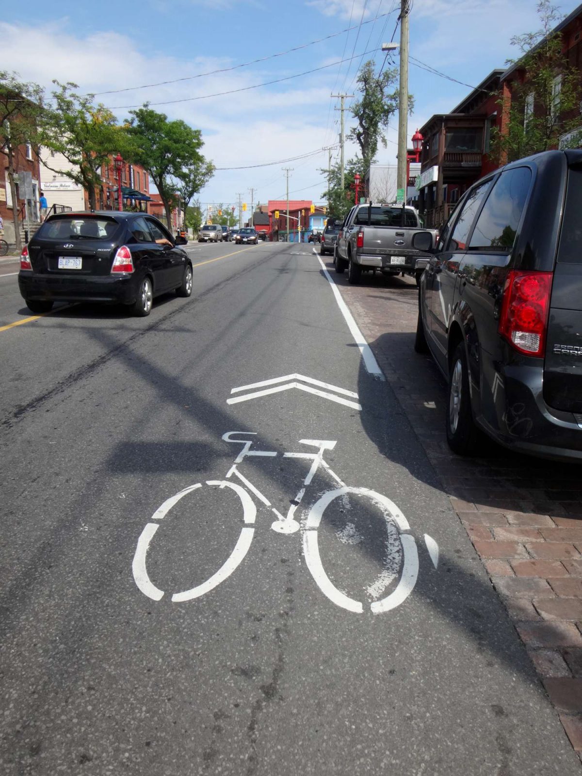 Position statement: Sharrows – Bike Ottawa
